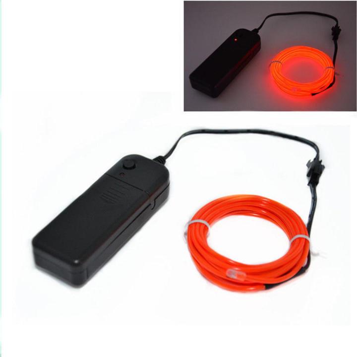 LED EL Wire Glasses Light Up Glow Sunglasses Eyewear Shades For ...