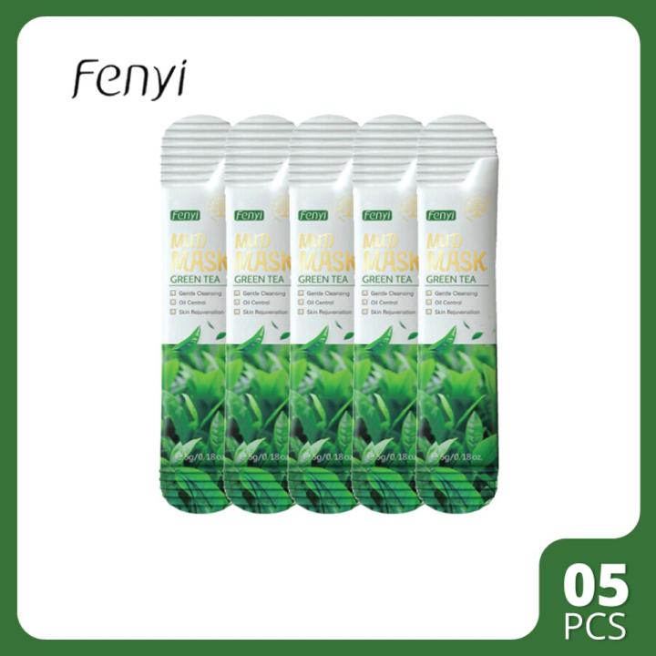 Fenyi Greentea Mud Mask (05Pcs) | Daraz.com.bd