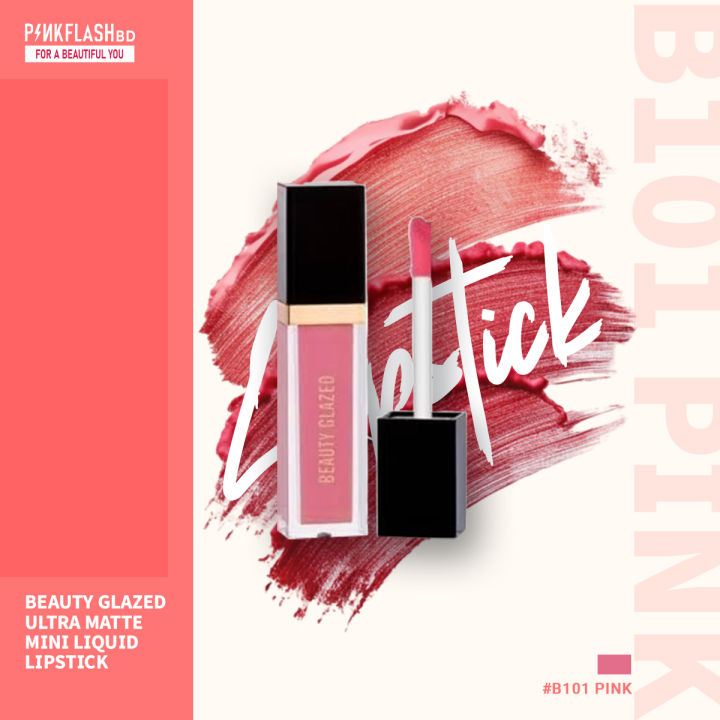 Beauty Glazed Ultra Matte Mini Liquid Lipstick | Daraz.com.bd