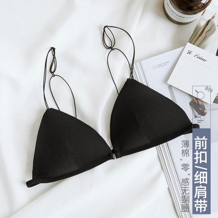 SP&CITY Ins Simple Seamless Bra Women Triangle Design bralette Soft ...