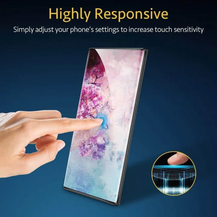 for itel S26 Ultra Tempered Glass Full Screen Cover Glass Protector ...