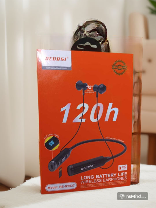 Recrsi RE-NY037 Upgrade Version Bluetooth 5.3 IPX5 Dust Resistance ...