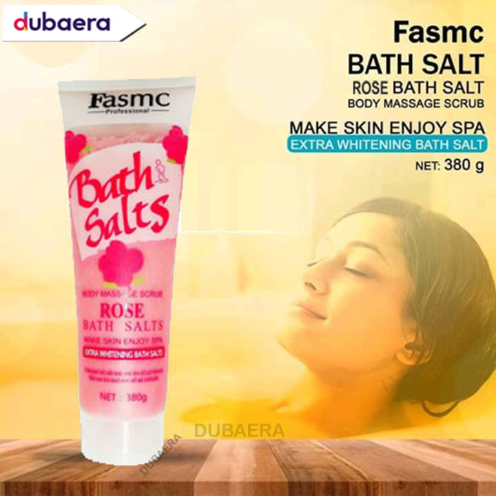 Fasmc Rose Bath Salts 380 gm | Daraz.com.bd