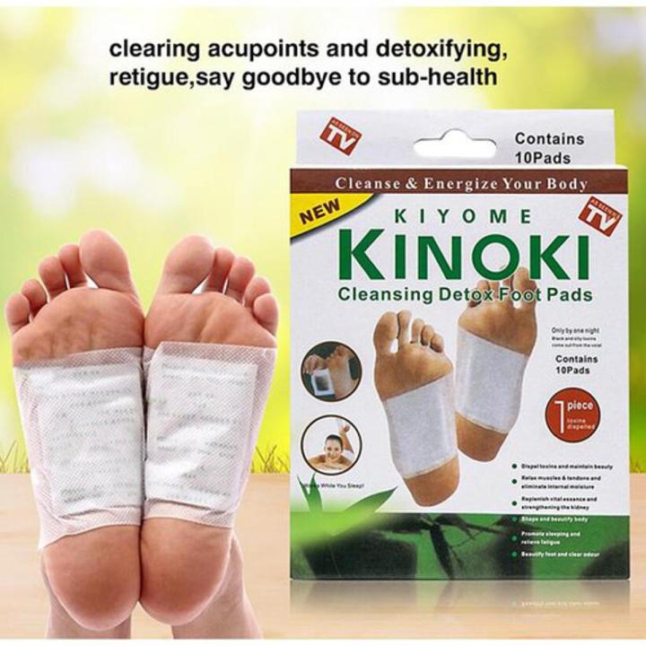 Kinoki Detox Foot Pad - 10 Pads | Daraz.com.bd
