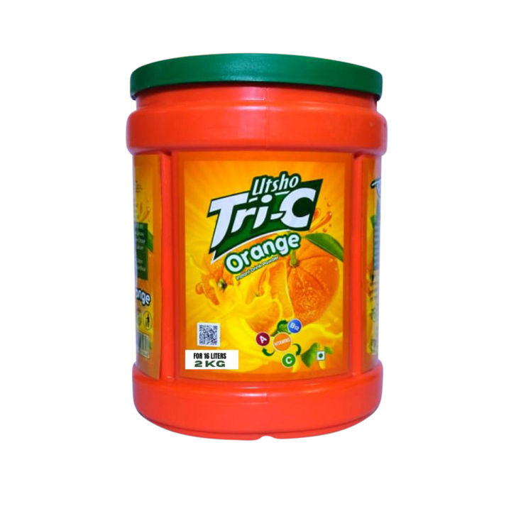 Utsho Tri-C Orange Instant Drink Powder 2kg | Daraz.com.bd