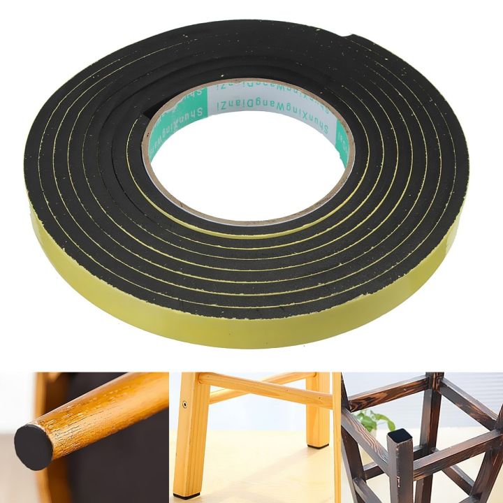 【VisioN Shop】Door Sealing Tape Sticky Stripping Sponge Foam Tape Rubber ...