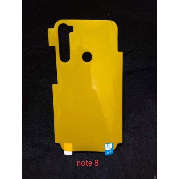 back poly for redmi note 8 | Daraz.com.bd