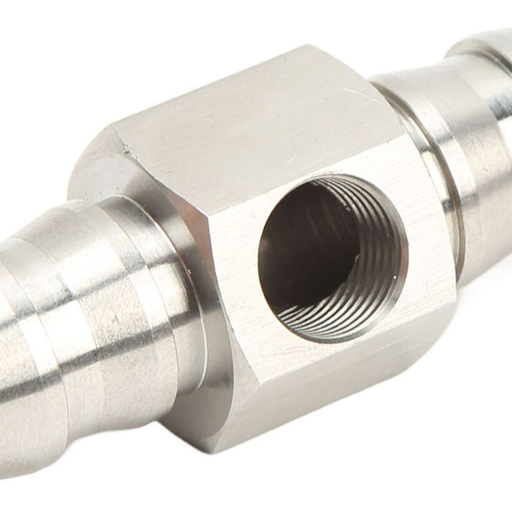 Fuel Pressure Gauge Adapter, Fuel Line T Fitting Adapter Deform Proof 1 ...