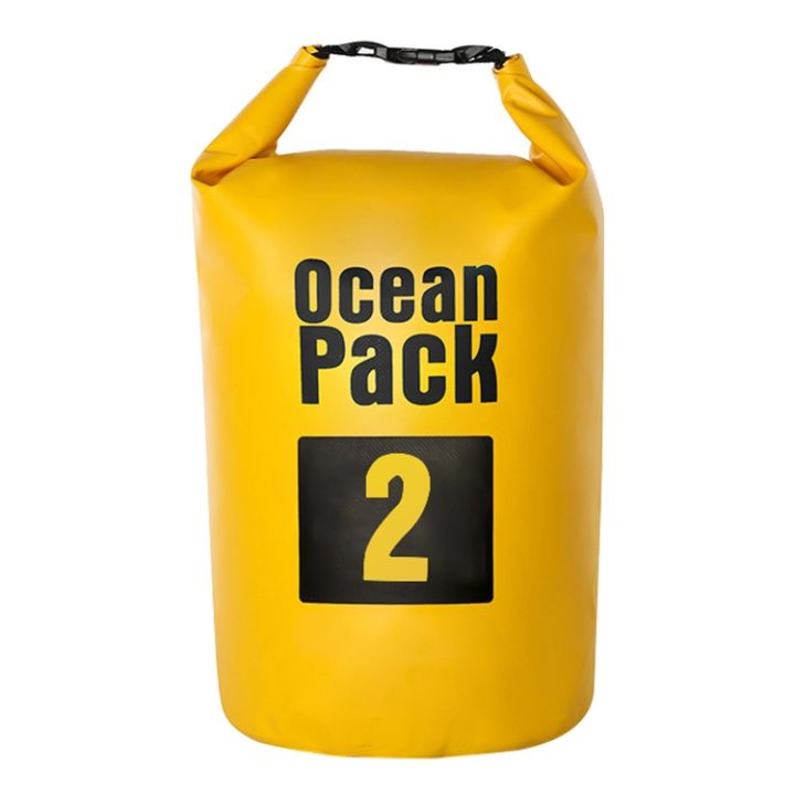 Outdoor Waterproof Bag Dry Sack PVC Barrel Bag, Capacity: 2L | Daraz.com.bd