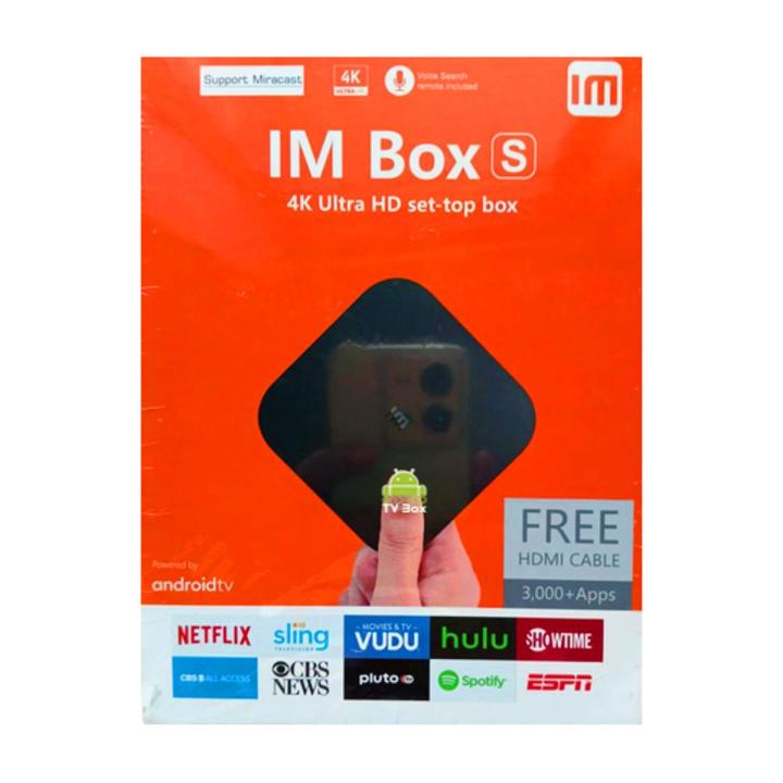 iM Box S 4K Ultra HD Android TV Box | Daraz.com.bd