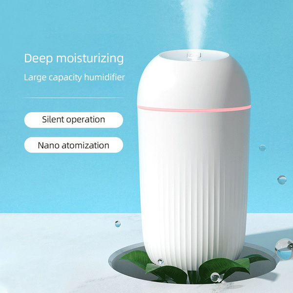 Tinzzi Portable USB LED Silent Humidifier Mini Ultrasonic Aroma Essential Oil Diffuser Cool Mist ...
