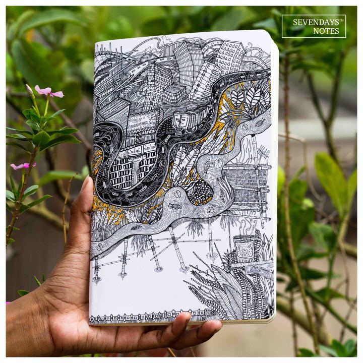 Dhaka (Doodle) Notebook (SN202403386) | Daraz.com.bd