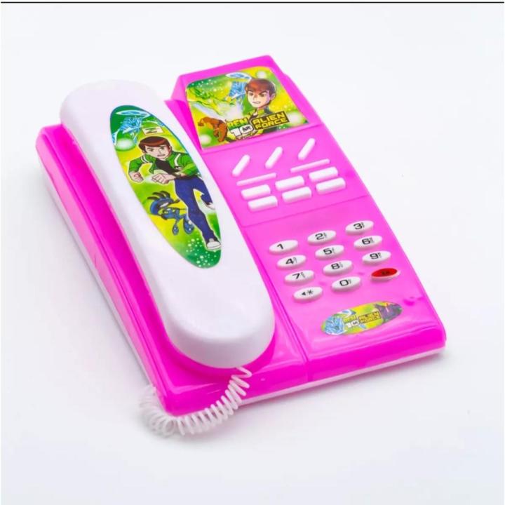 Telephone/Plastic Toy Telephone/Toy Phone For Baby | Daraz.com.bd