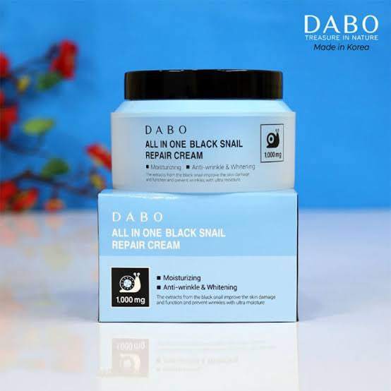 Dabo All-in-One Black Snail Repair Cream-1000gm | Daraz.com.bd