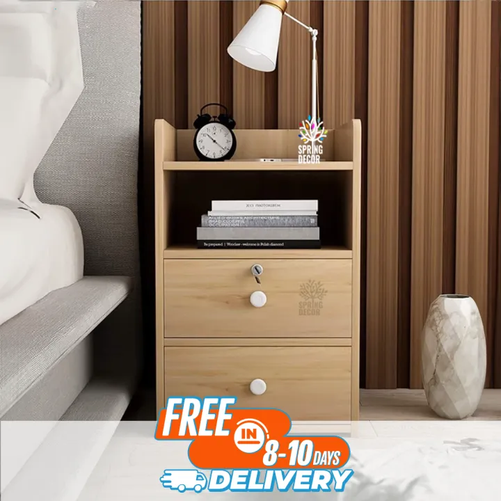 Bedside table corner table sofa side table bedroom bed side table ...
