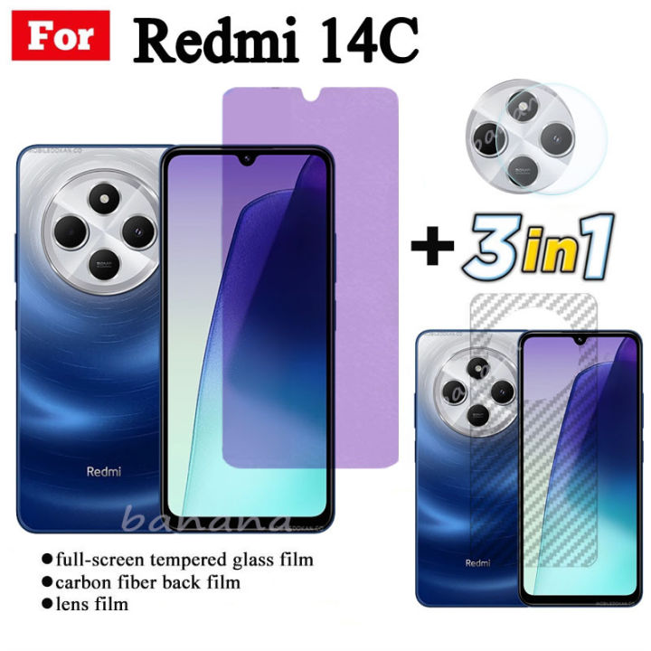 Redmi 14C Anti Blue Light RayTempered Glass For Redmi 13C Note 13 4G 5G ...