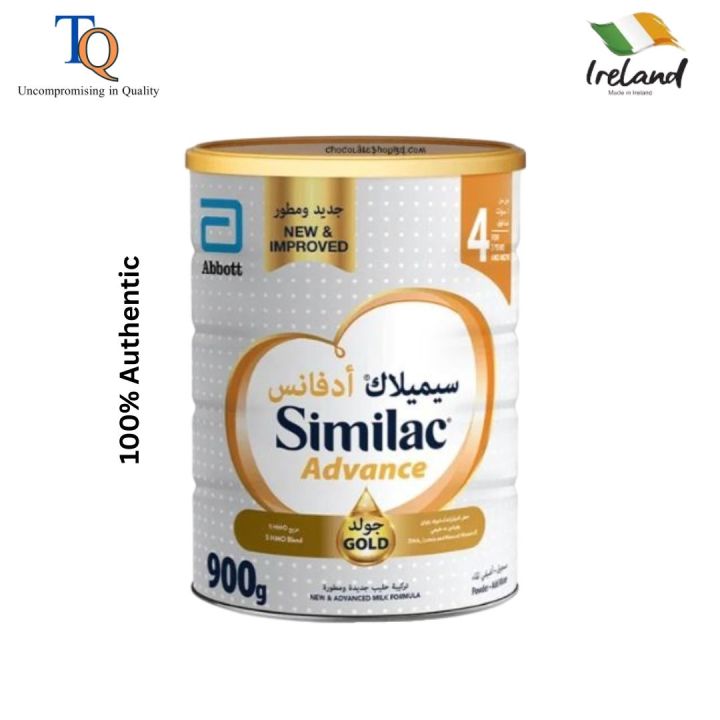 Abbott Similac 4 Advanced Gold Formula Baby Milk Powder -900gm ...