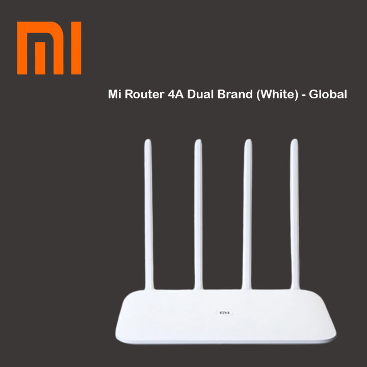 Mi WiFi Router 4A Dual Band 4 Antennas Global Version - White | Daraz ...