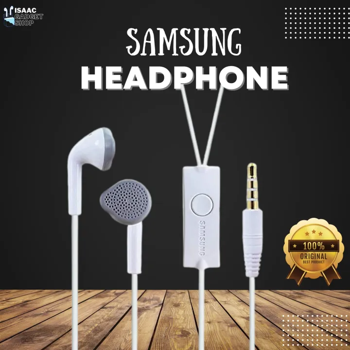 Samsung Earphone 3.5 mm Wired Earphone with Mic White Color | Daraz.com.bd