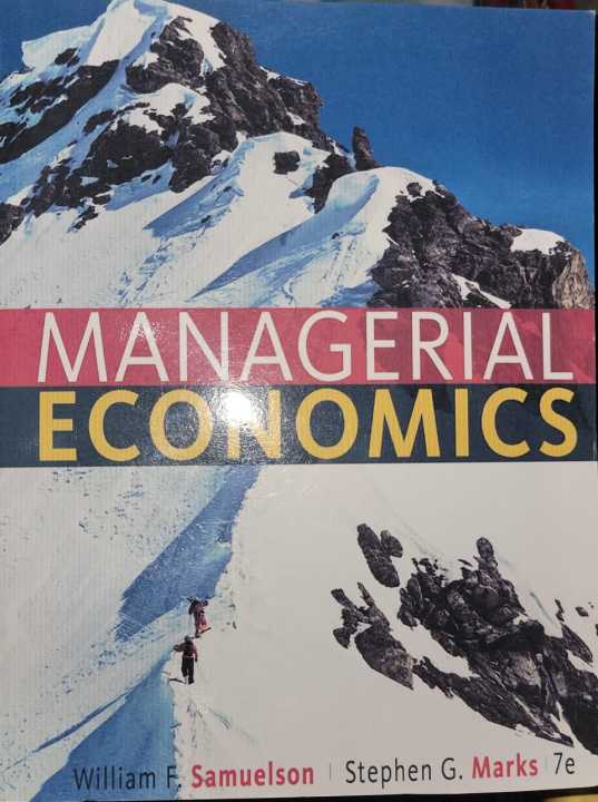 Managerial Economics By William F. Samuelson & Stephen G. Marks | Daraz.com.bd