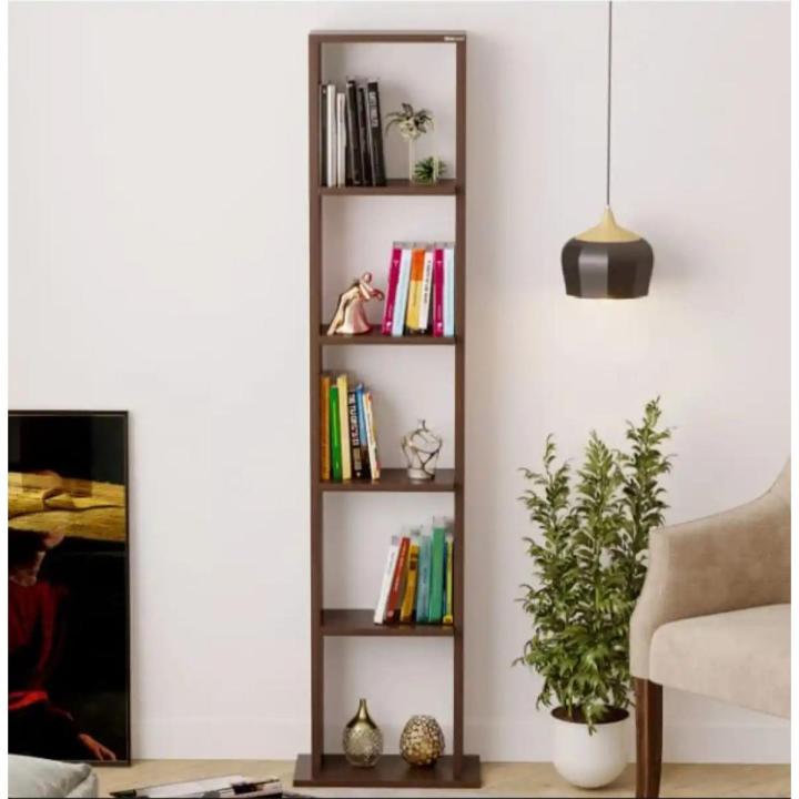 MDF Laminated Showpiece rack,Bookshelf,Bookcase (48x12x8) Display Rack ...