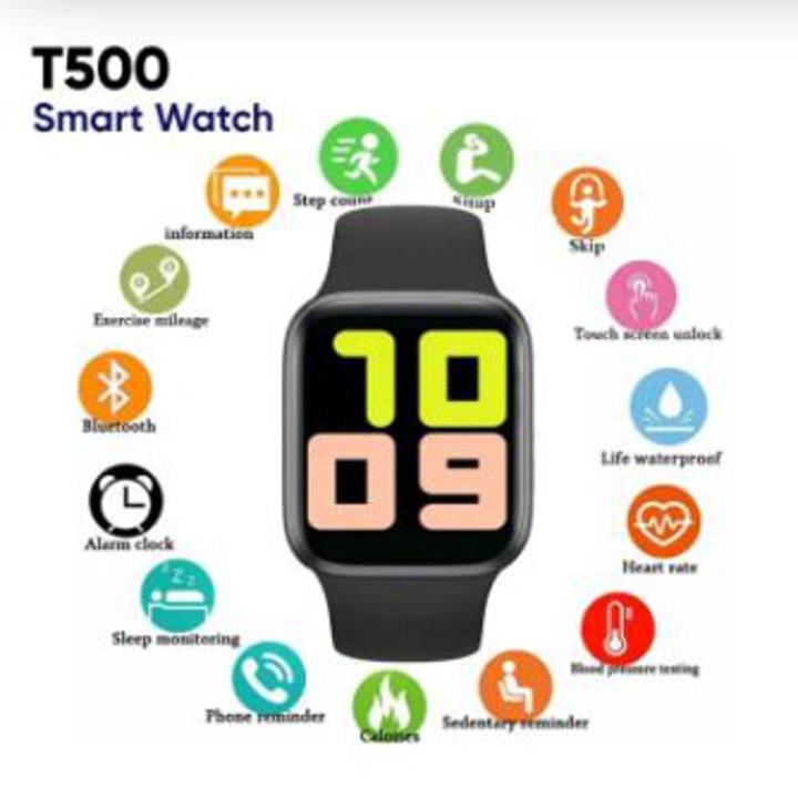 T500 Smart Watch Compatible with Android & iOS Bluetooth Watch | Daraz ...
