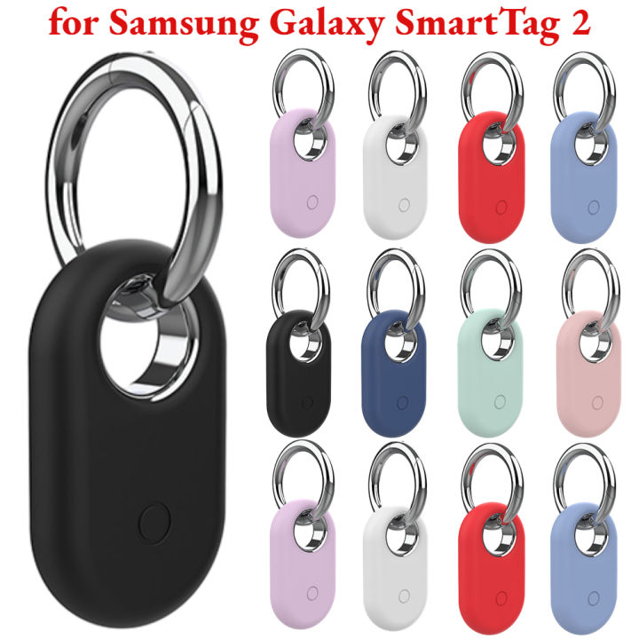 2pcs For Samsung Galaxy SmartTag 2 Locator Tracker Case Keychain Anti ...