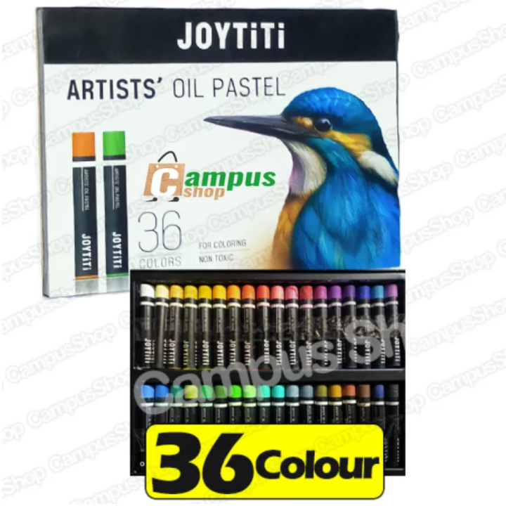 Titi Artist's Oil Pastel color, 36 Shades Box for professional Artists ...