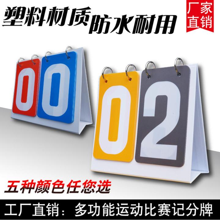Double-Digit Scoreboard Double-Digit Score Card Billiards Table Tennis ...