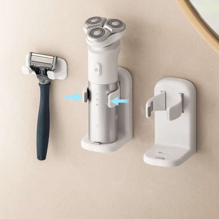 Lazy Corner Holder No Punching Hanger Electric Toilet Razor Storage ...