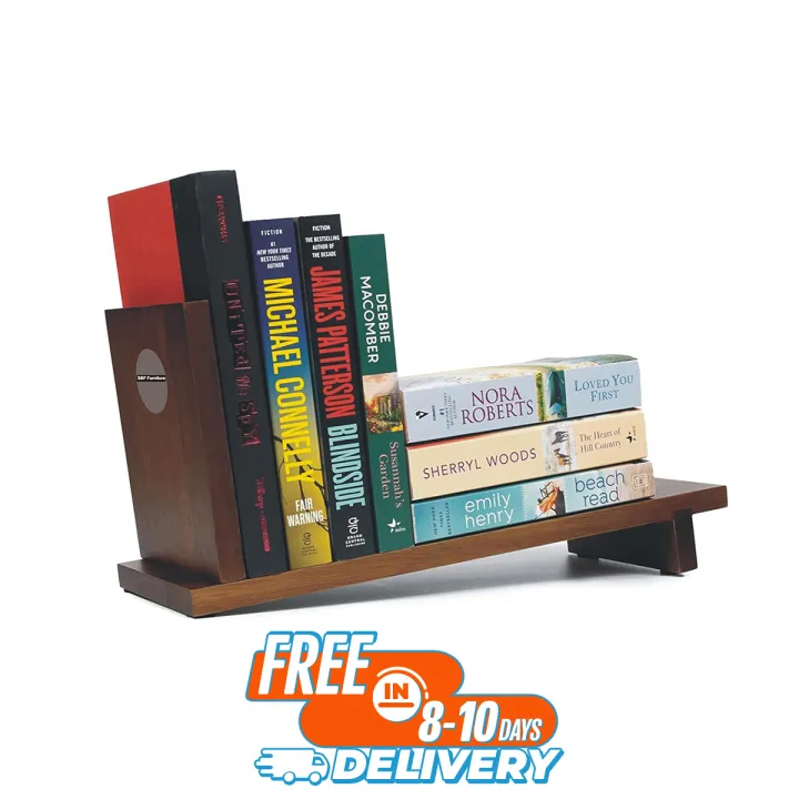Table Topper Bookshelf, Desk Organizer Shelf and Display Rack with Book ...