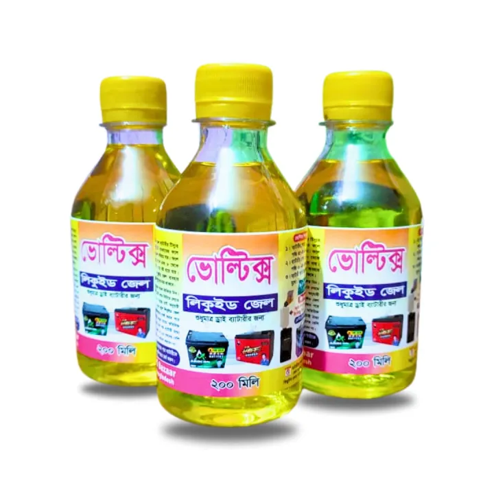 Battery Gel (Voltix Liquid Battery jel) 100% Powerful Yellow- 200ml ...