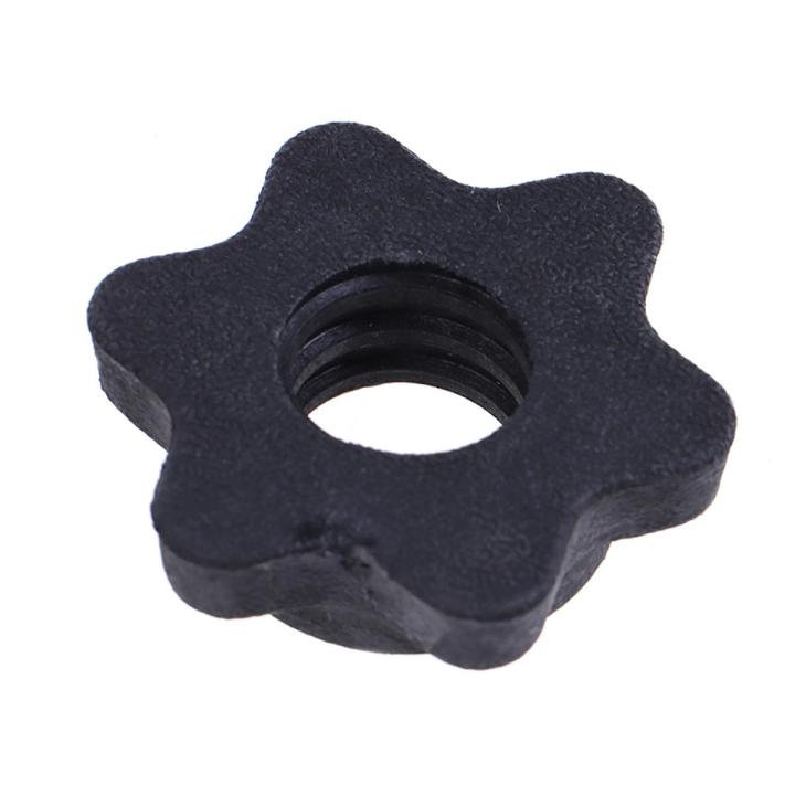 Dumbbell Hex Nut Dumbbell Rod Nut Spinlock Collars for Barbells Bars ...