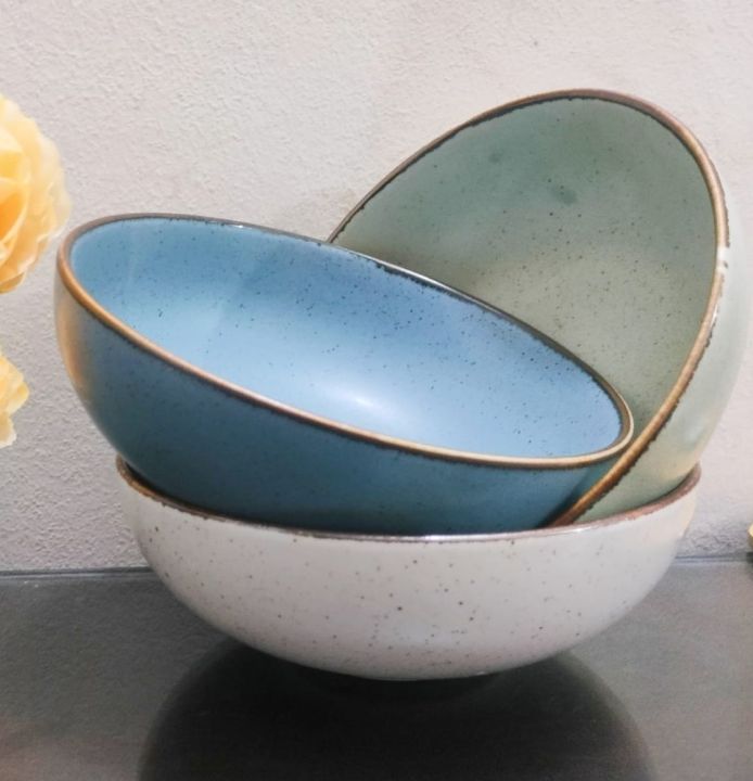 1 Piece Nordic Style 6Inch Tableware Bowls Ceramic Home Instant curry ...