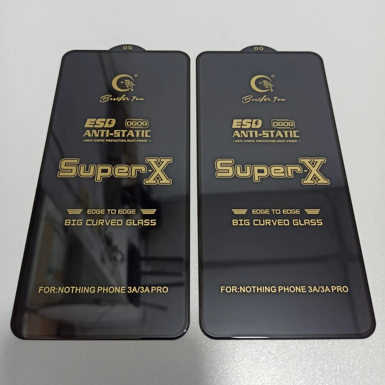 2 PCS Super-X Full Touch Screen Coverage Tempered Glass Screen ...