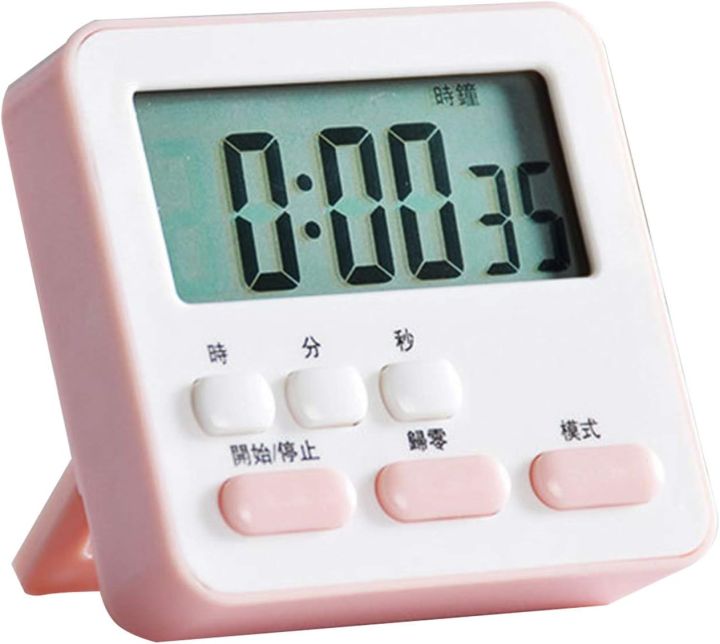 Kitchen Clock English 24-hour Electronic Timer Digital Reminder Alarm ...