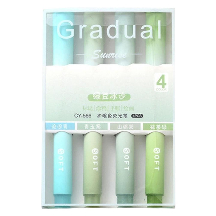 Kawaii Pastel Marker Pens 4 Color | Daraz.com.bd