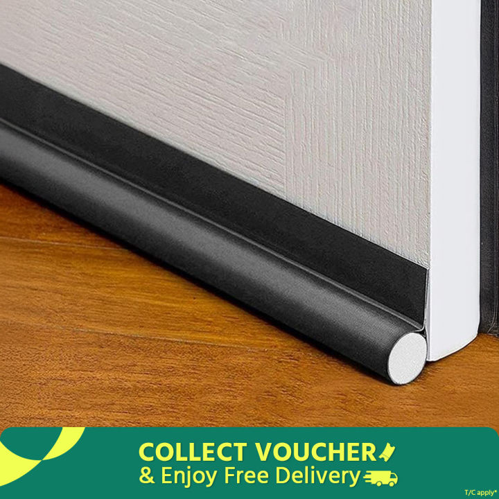 Flexible Door Bottom Sealing Strip Guard Wind Dust Blocker Sealer ...