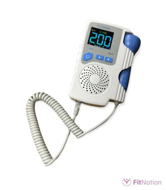 VCOMIN Fetal Doppler Device with High Sensitivity Doppler Probe Compact ...
