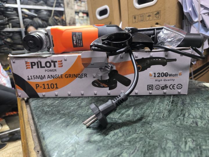 ANGLE GRINDER[LONG HANDLE] PILOT power 115mm High Huality | Daraz.com.bd