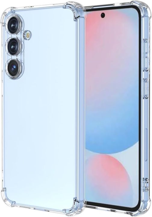 For Samsung Galaxy A56 Edge-Reinforced Shockproof Cushion Back Clear ...