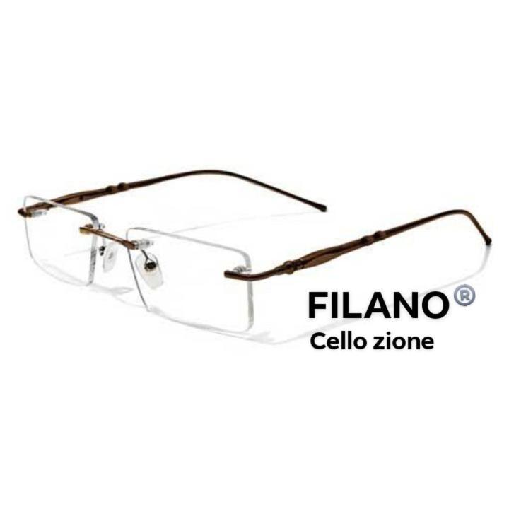 New fashionable Premium Quality FILANO Rimless Frame Square shape for ...