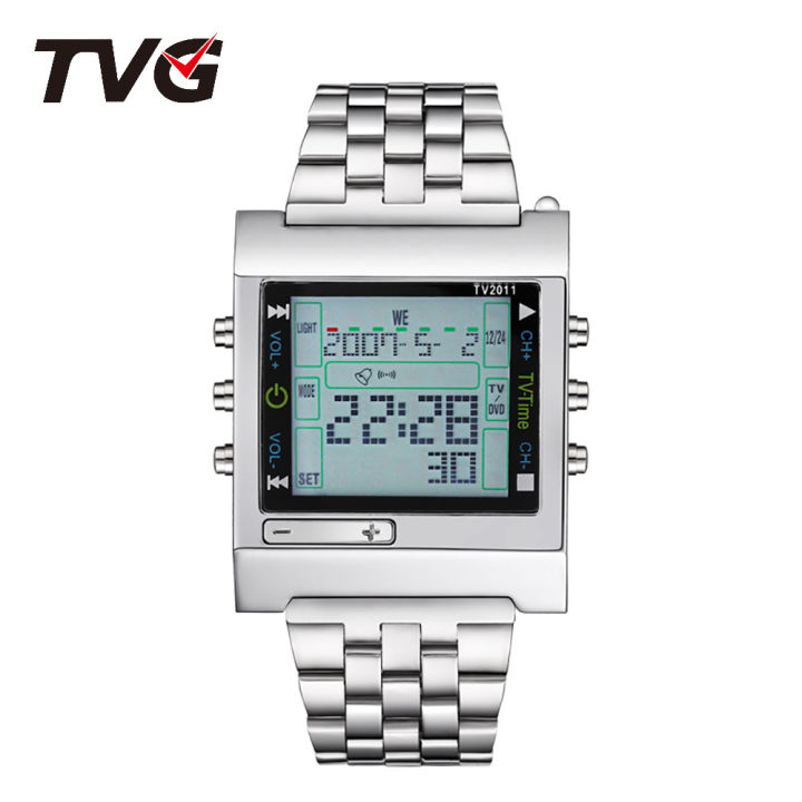 TVGLCD electronic watch TV multi-function intelligent infrared remote ...