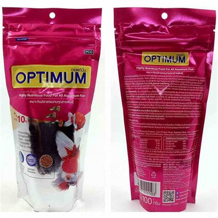 Optimum Fish Food For All Aquarium Fish(Thailand)-100gm | Daraz.com.bd Optimum Fish Food For All Aquarium Fish(Thailand)-100gm | Daraz.com.bd