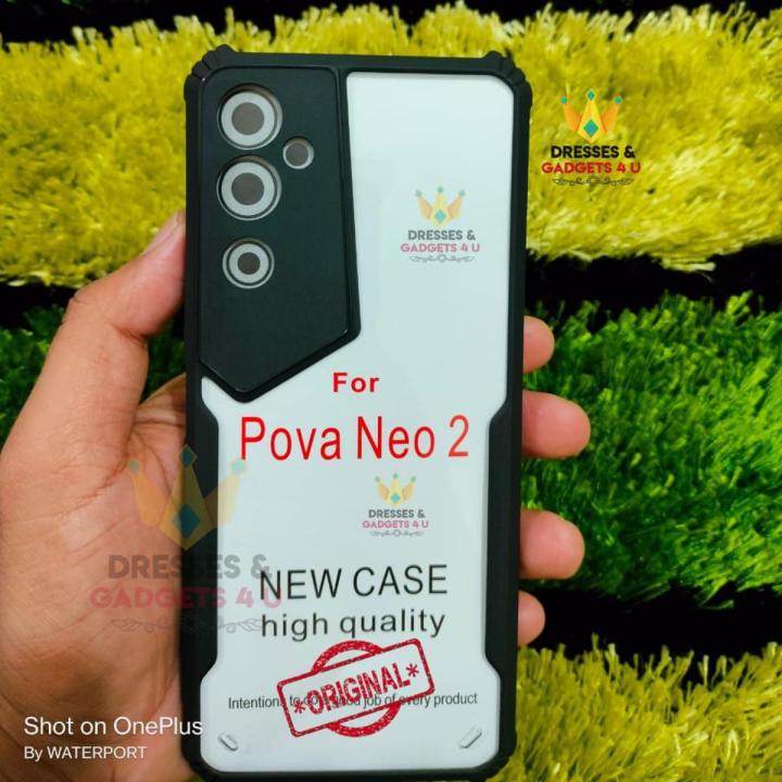 TheGiftKart Crystal Clear Tecno Pova Neo 2 Back Cover Case | 360 Degree ...