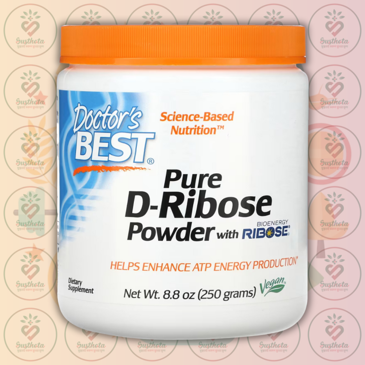 Doctor's Best Pure D-Ribose Powder with BioEnergy Ribose – 5g per ...