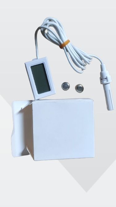 Digital Lcd Thermometer Hygrometer Humidity Temperature Meter - Solar ...