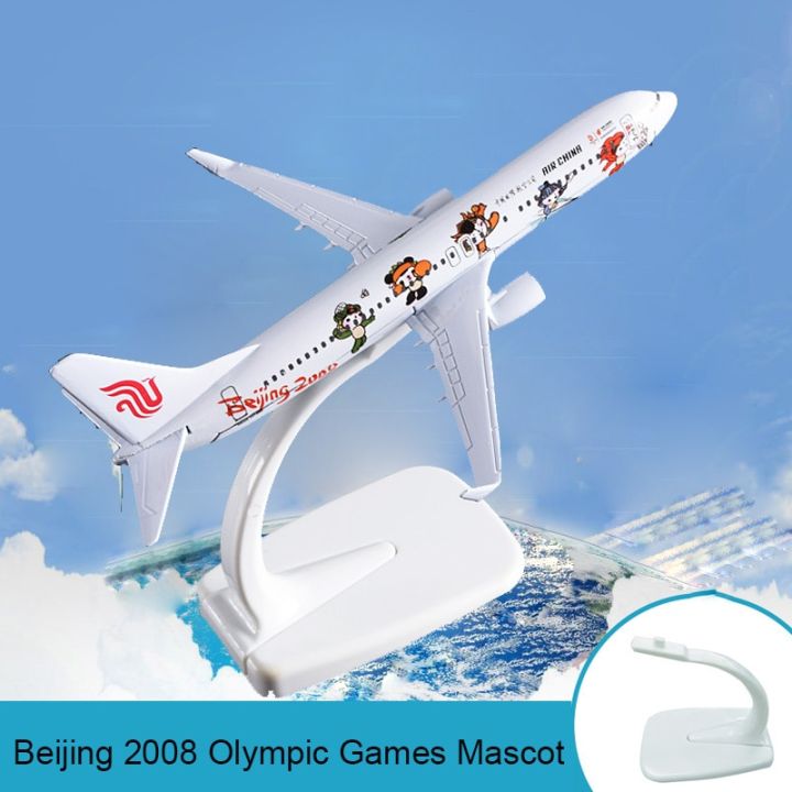【happy one】16cm Air Boeing 737 Airplane Model Customized Airbus Model ...