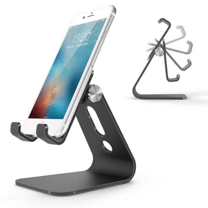 Aluminum Desktop Cellphone Tablet Stand Holder | Daraz.com.bd