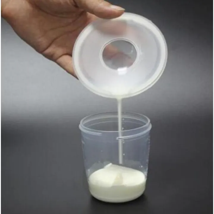 2 Pecs Silicone BreastShell BreastMilk Collector Breastfeeding ...